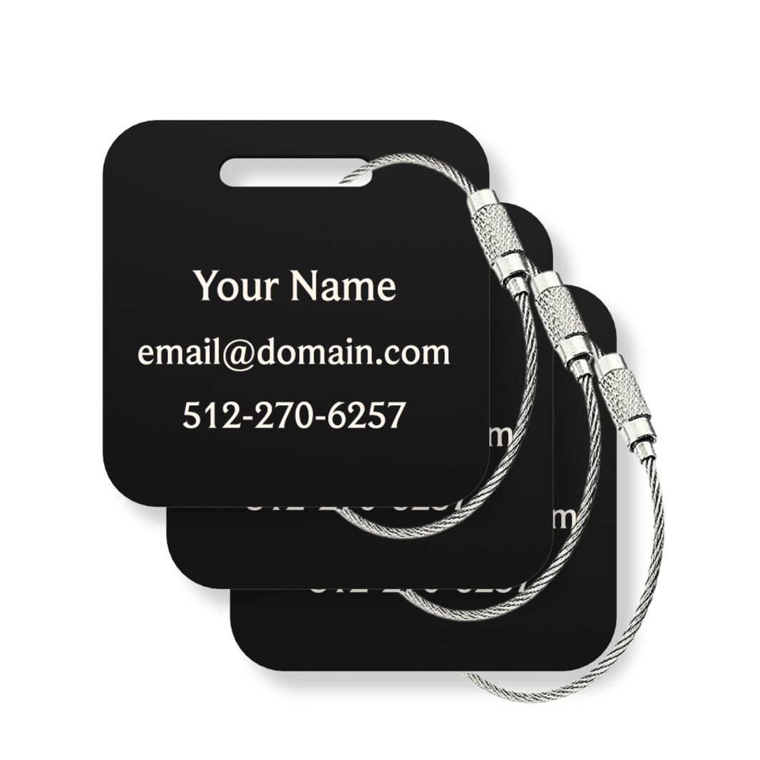 Custom Luggage Tags | Legit 3D